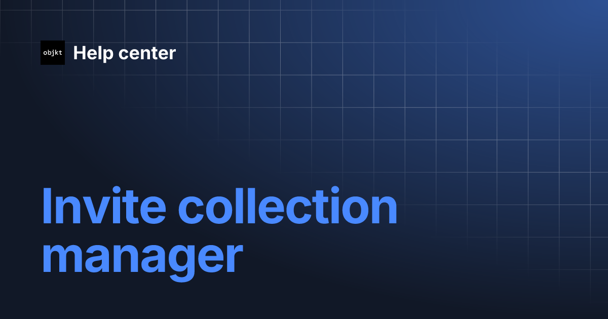 Invite Collection Manager | Documentation